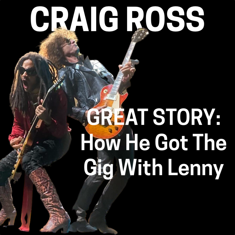 Craig Ross Interview, Lenny Kravitz - MOST DIFFICULT thing I HAD TO DO WAS... - Everyone Loves ...
